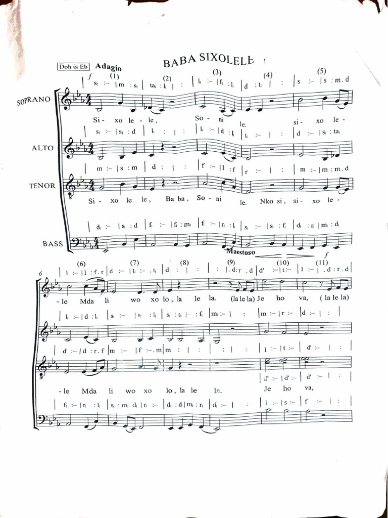 Baba Sixolele | PDF