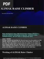 Alimak Raise Climber | PDF | Rail Transport | Safety
