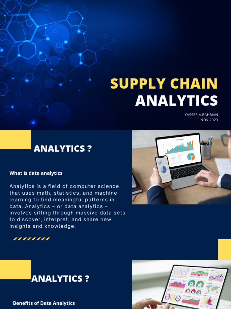 Supply Chain Analytics - Full Course | PDF | Coefficient Of ...