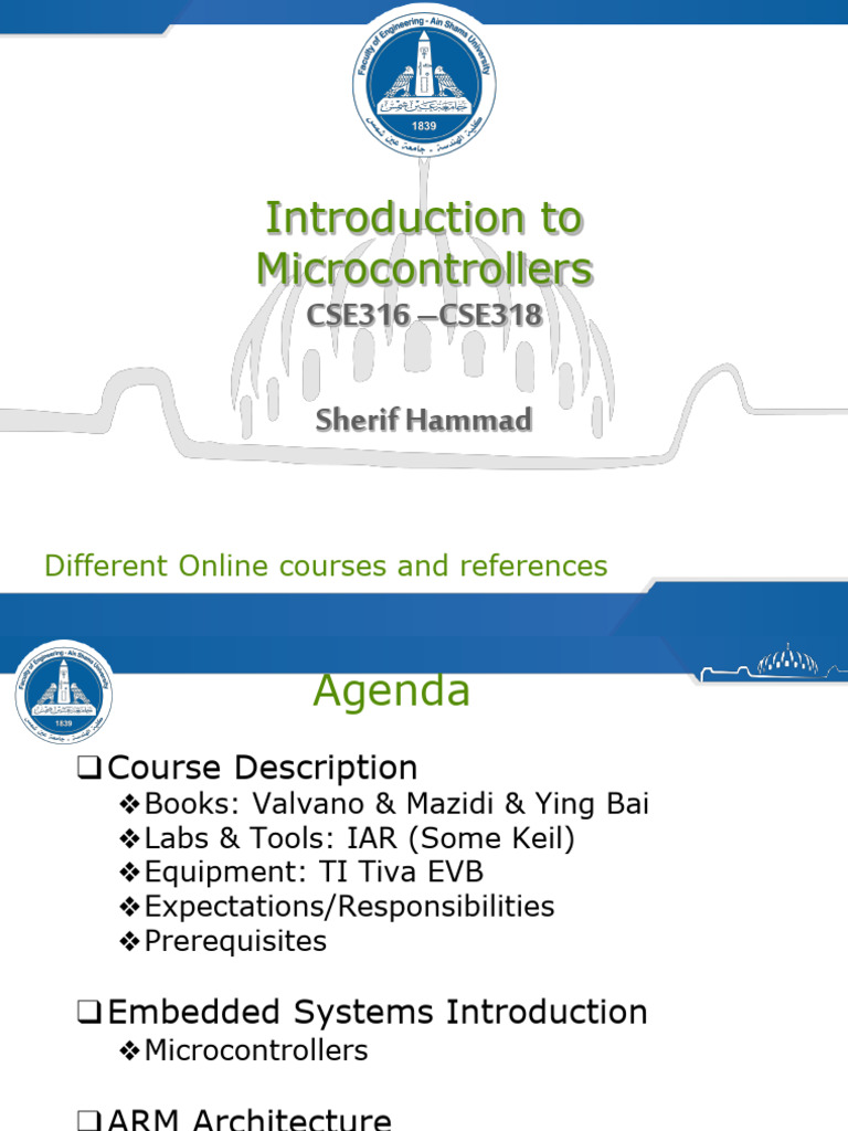 Introduction to Microcontrollers Course | PDF | Business | Technology & Engineering