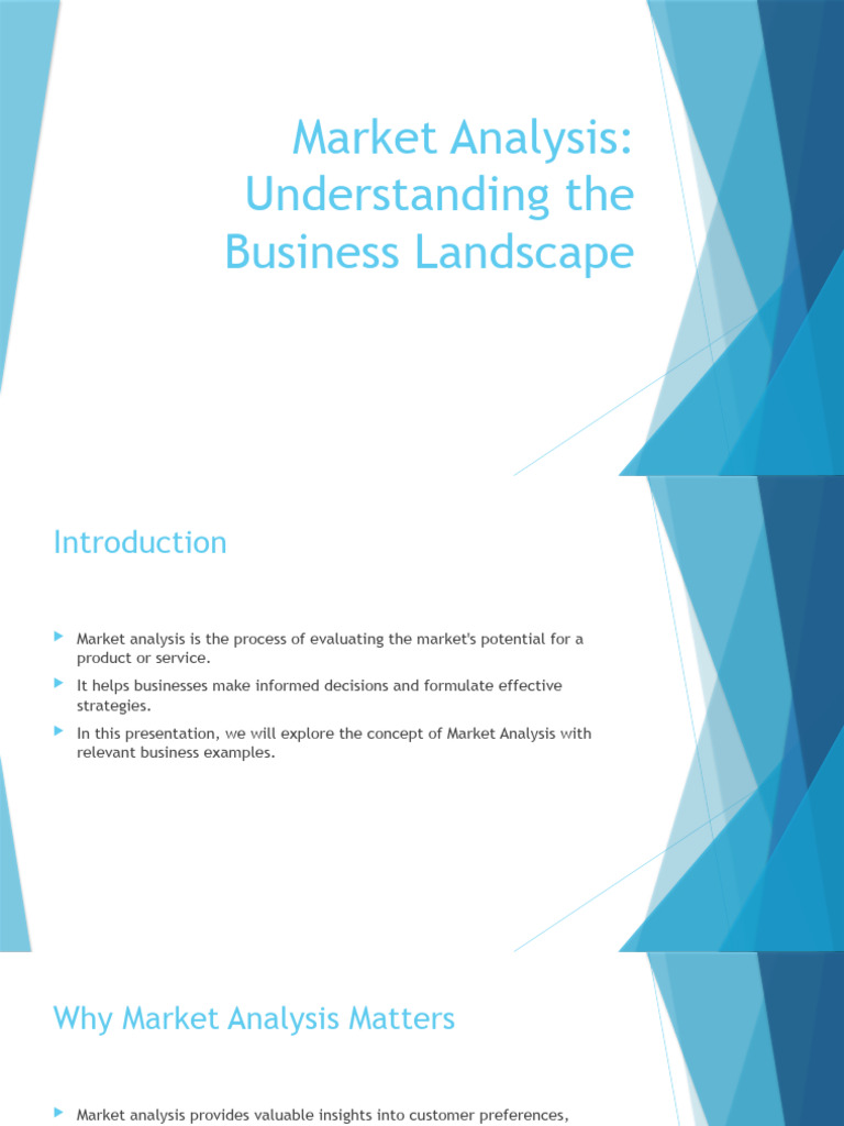 Market Analysis & Demand Forecasting | PDF