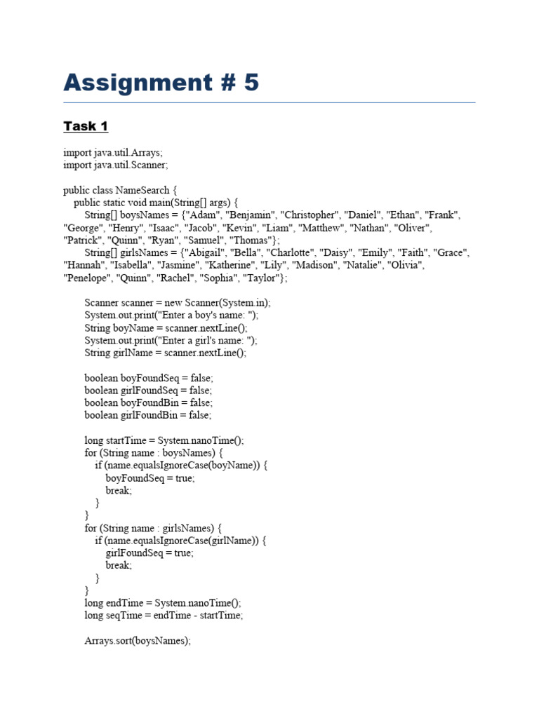 Assignment 5 Pdf Computing Software Engineering 3466