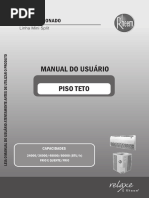 Manual ACP Rittal | PDF | Refrigeração | Ar condicionado