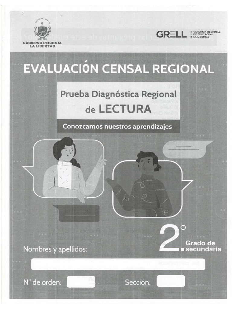 Evaluación Censal Regional 2023 | PDF