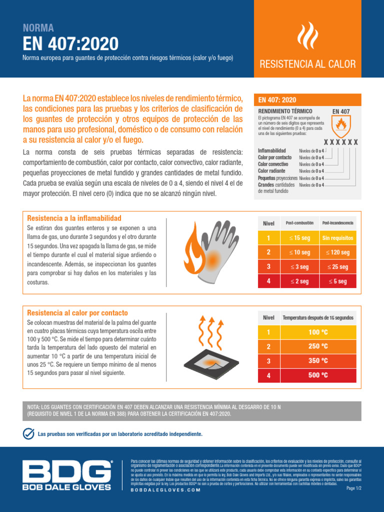 Ficha de RESISTENCIA AL CALOR | PDF | Temperatura | Calor