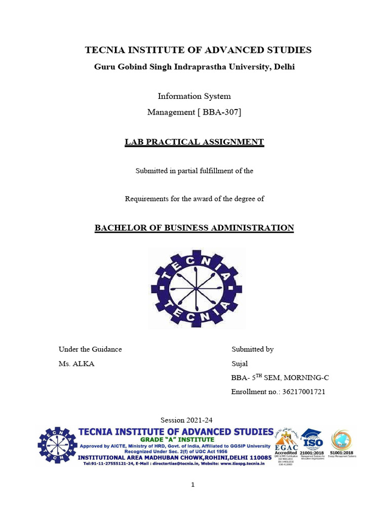 Sujal Ism File | Download Free PDF | Relational Database | Databases