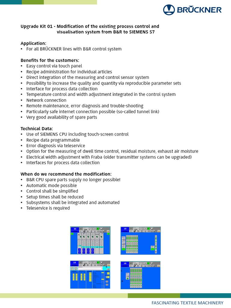 Flyer - Upgrade Kits - Englisch | PDF | Textiles | Touchscreen