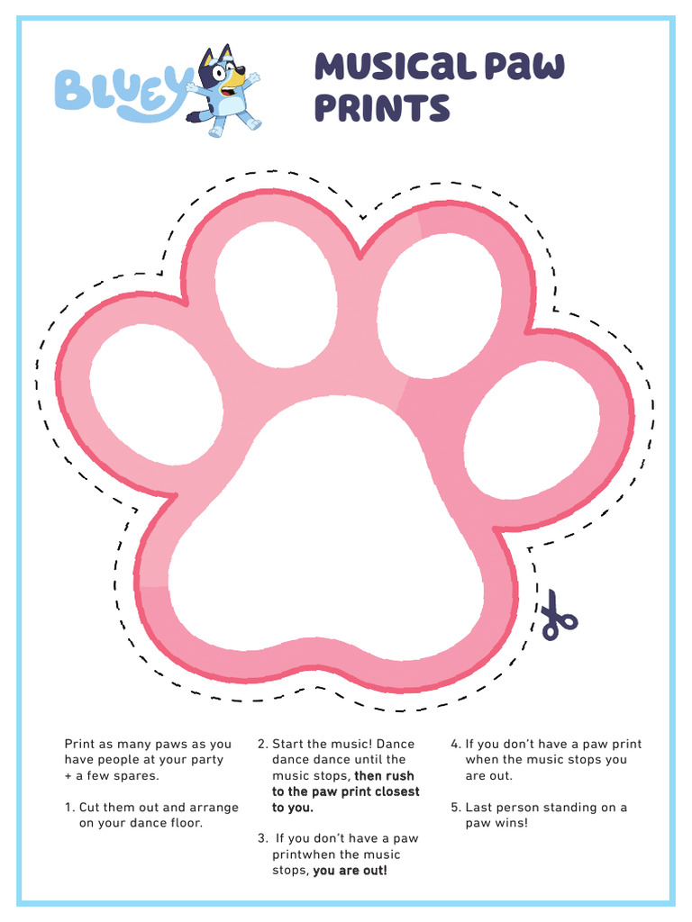 Musical Paw Prints 1 | PDF