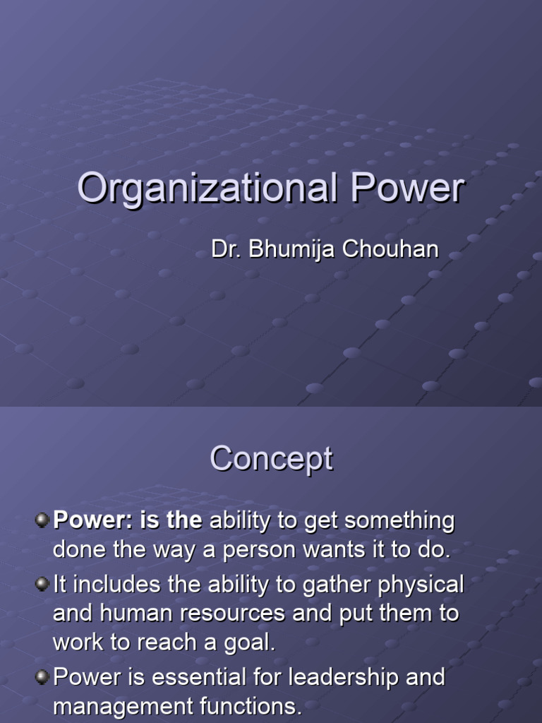 Power Module VII | Download Free PDF | Power (Social And Political) | Leadership