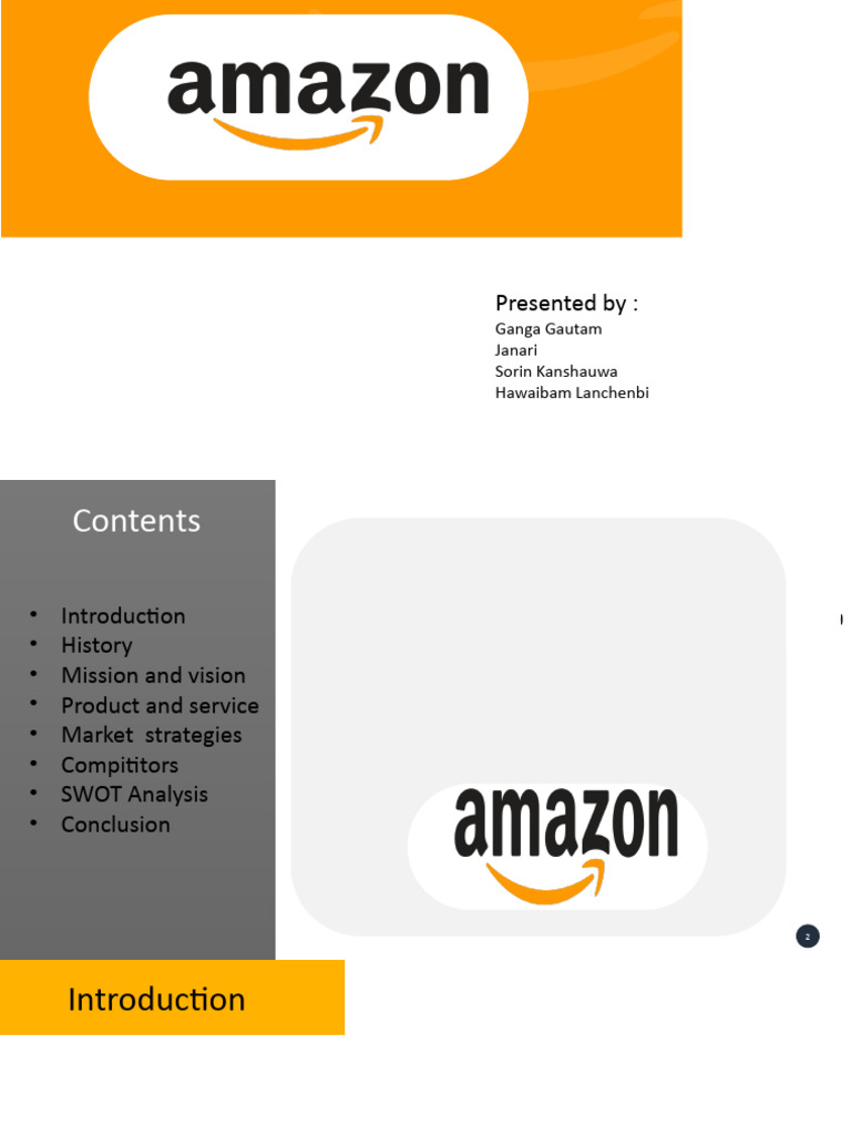 Amazon PPT Creative | Download Free PDF | Online Shopping | Retail