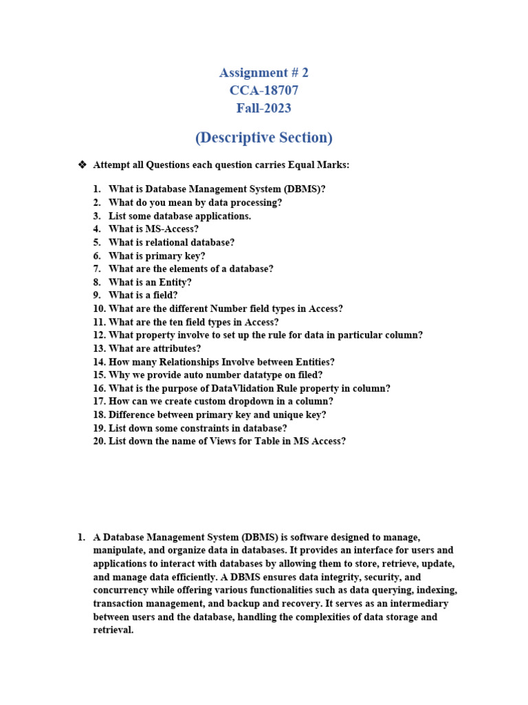 Database Management System Overview | PDF | Databases | Relational Database