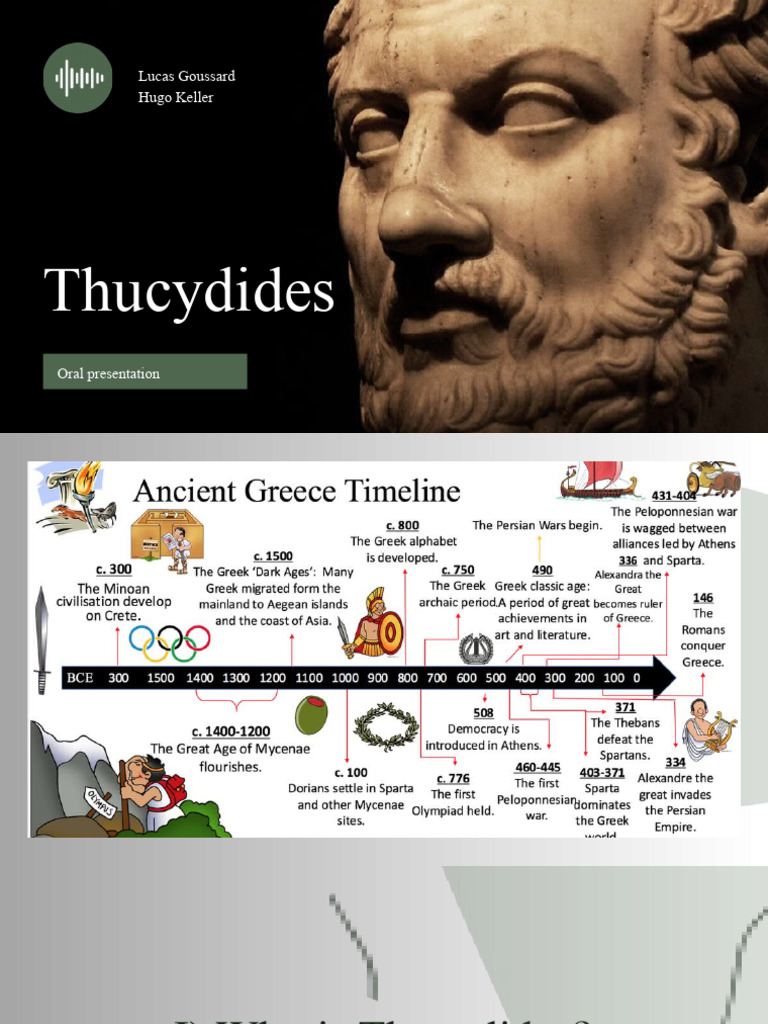 Thucydides: Life, Work, and Legacy | PDF