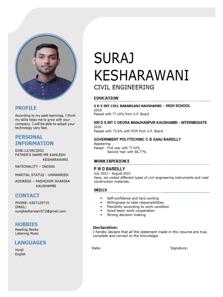 Suraj Resume | PDF