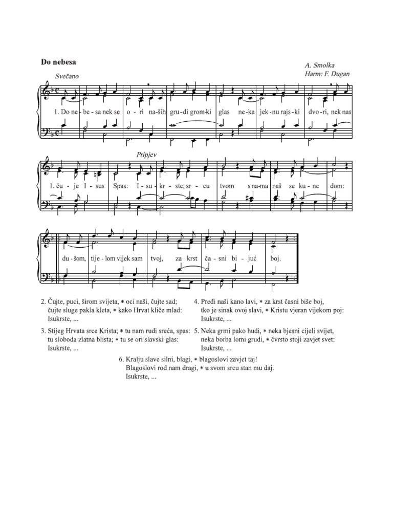 Note Do Nebesa 1 | PDF