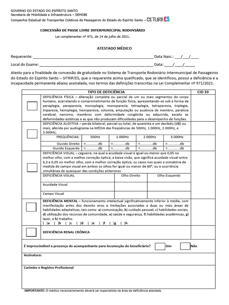 Laudo Médico e Relatório | PDF | Deficiência visual | Medicina Clínica