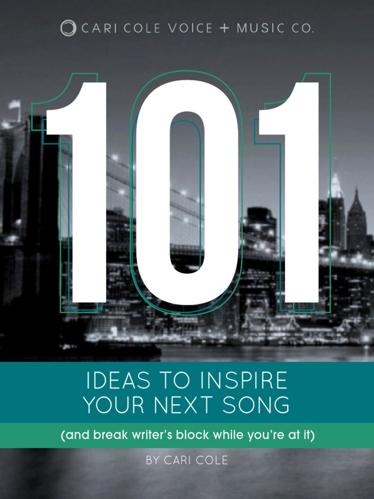 Inspiring Ideas For Singing & Songwriting | PDF