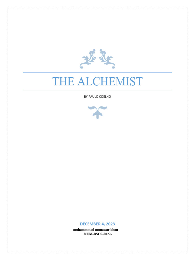 The Alchemist | PDF