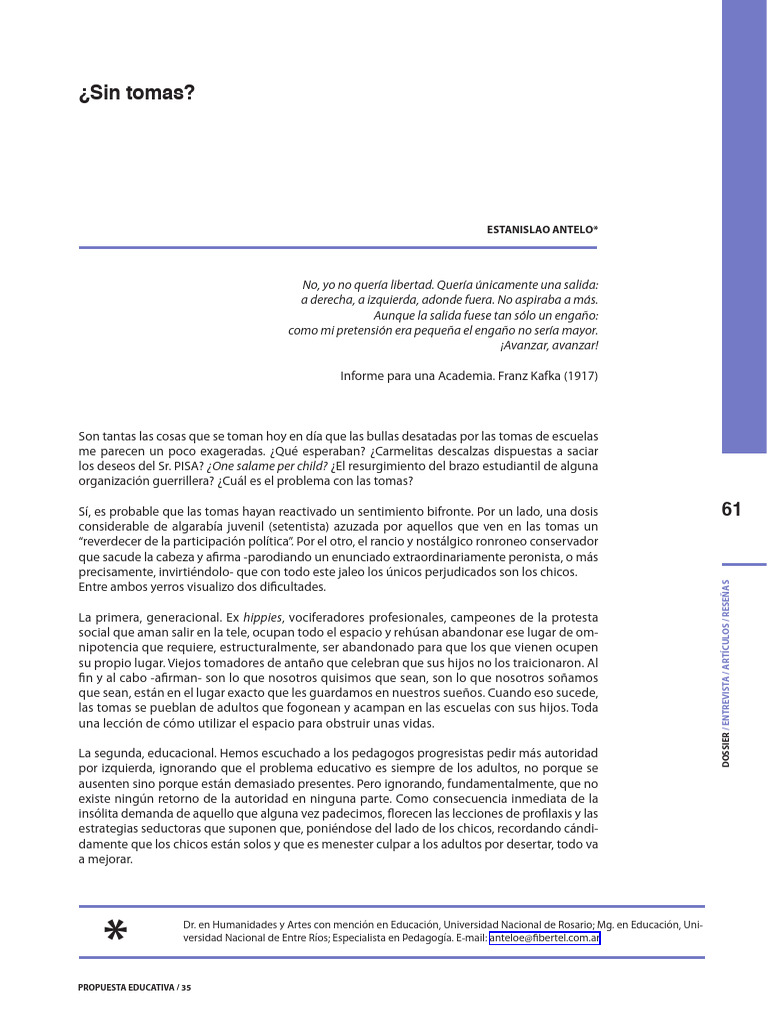 Antelo, Estanislao, Sintomas | PDF