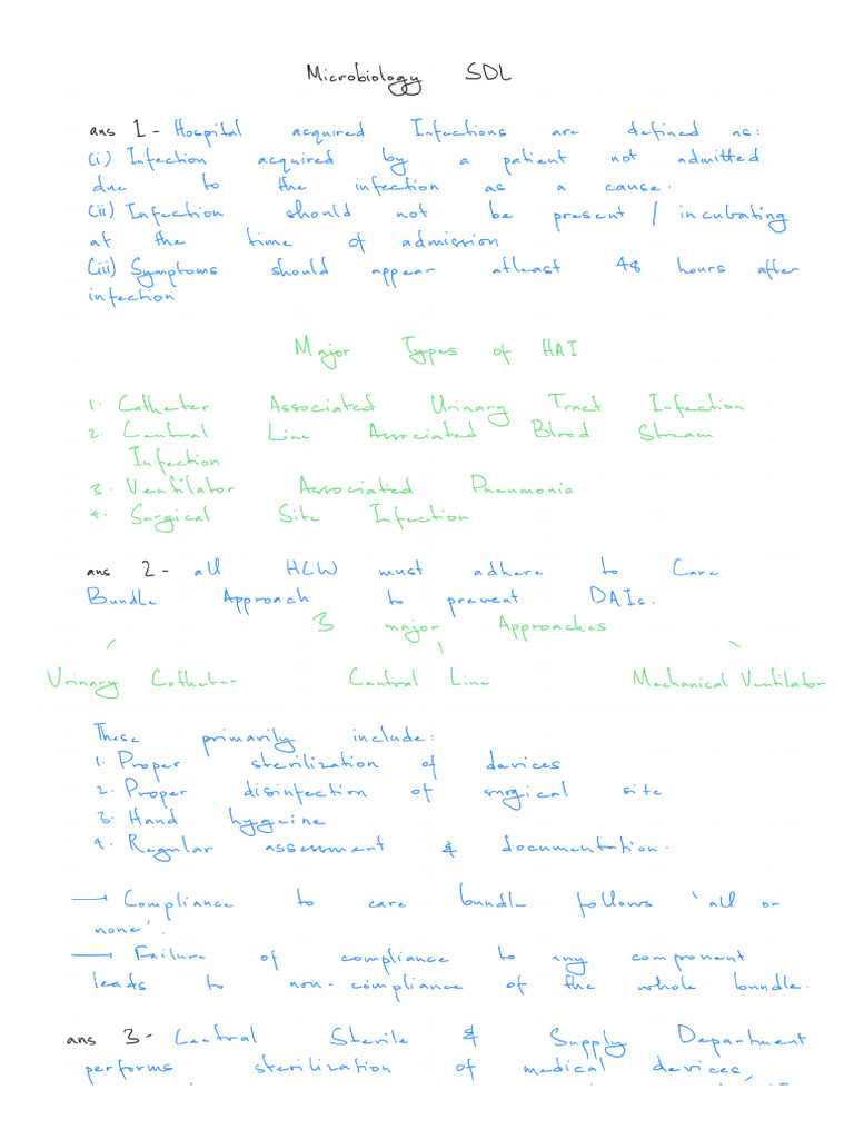 Microbiology SDL | PDF