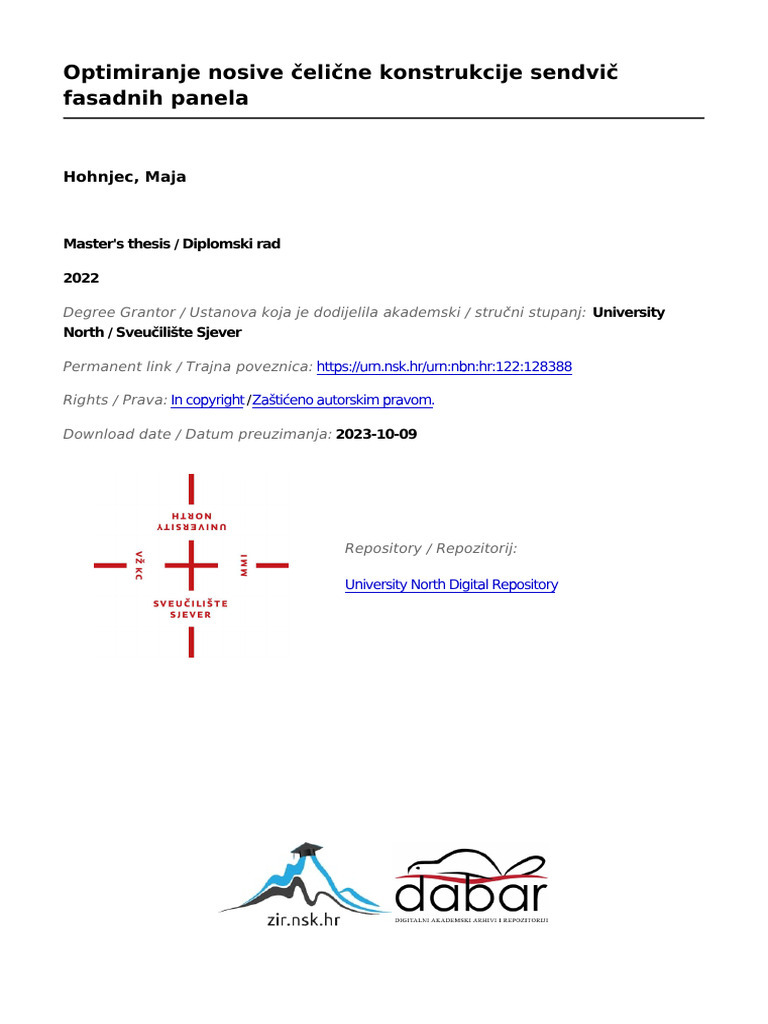 Naslov Završnog Rada | PDF