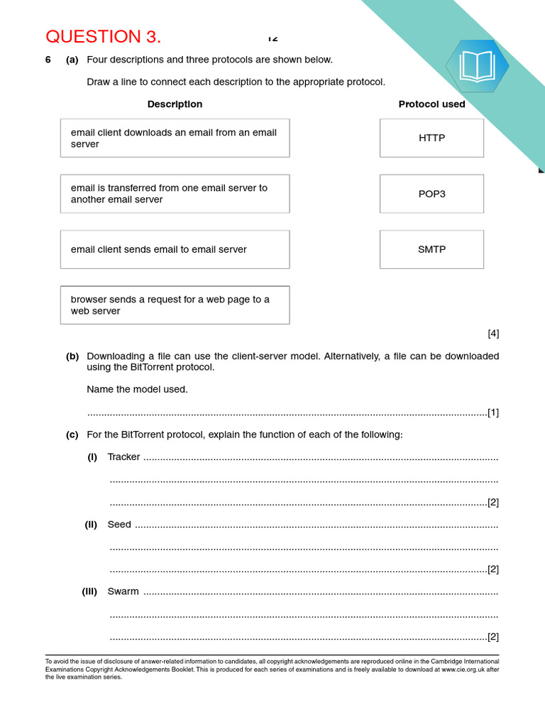 CS Questions by Topic 6 | PDF | Computer Network | Control Flow
