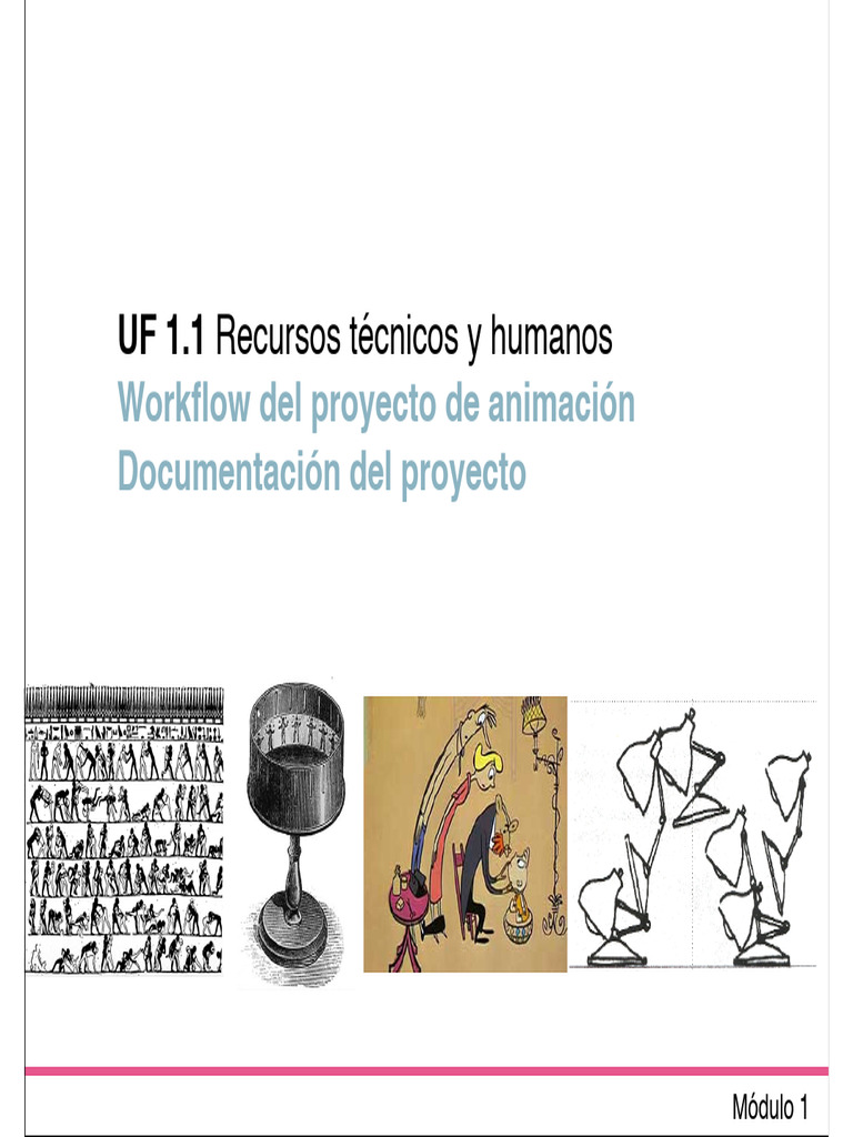 uf 1.1-4 workflow de un proyecto de animacion | PDF | Animación ...