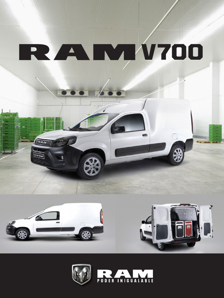 Ram V700 | PDF | Eje | Vehículos de ruedas