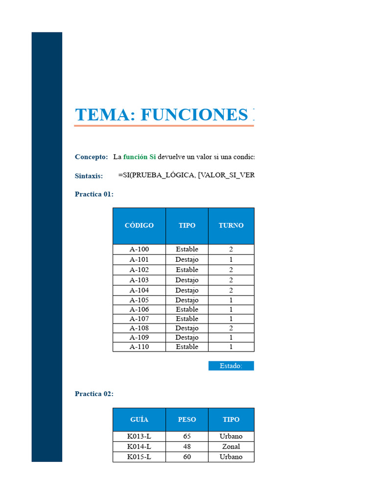 Practica10 Funciones Lógicas SI Y O | PDF