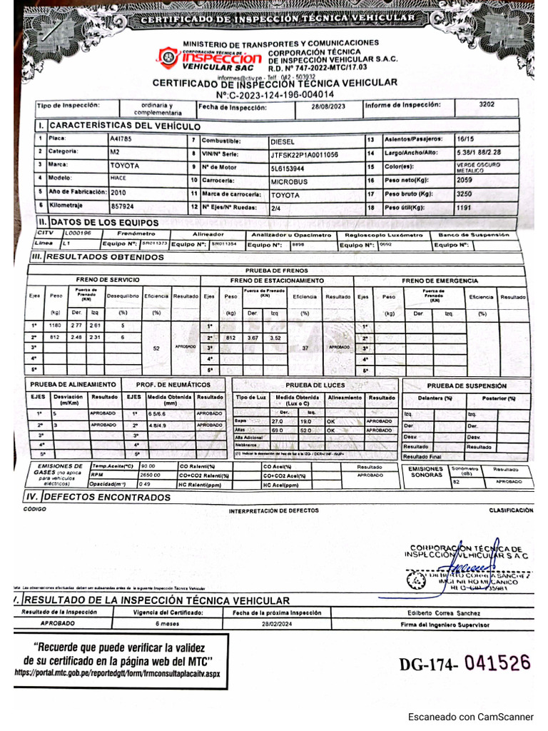 Documentos Del Conductor y Del Vehiculo 01 | PDF