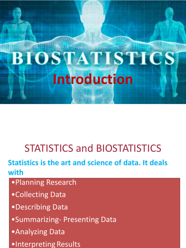 1 Introduction To Biostatistics Pdf Statistics Data