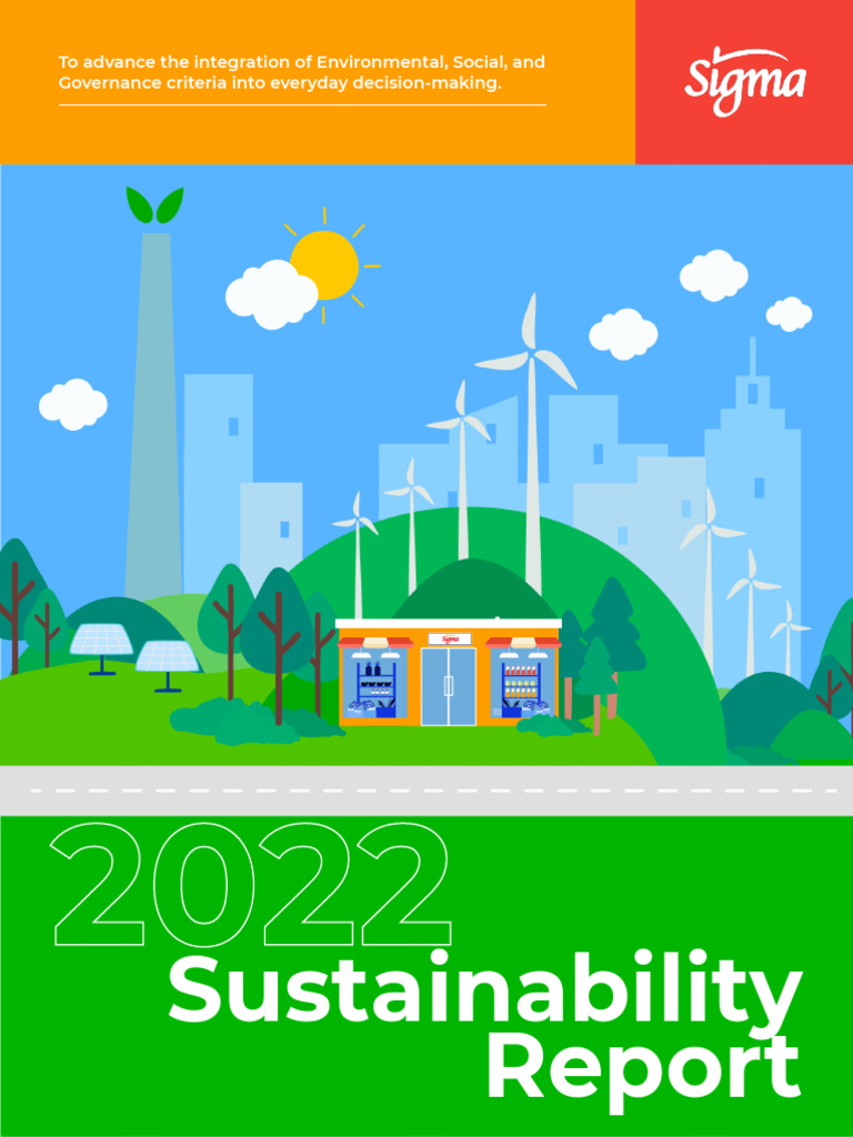 Sigma Sustainability Report 2022 1 | PDF | Sustainability | Governance