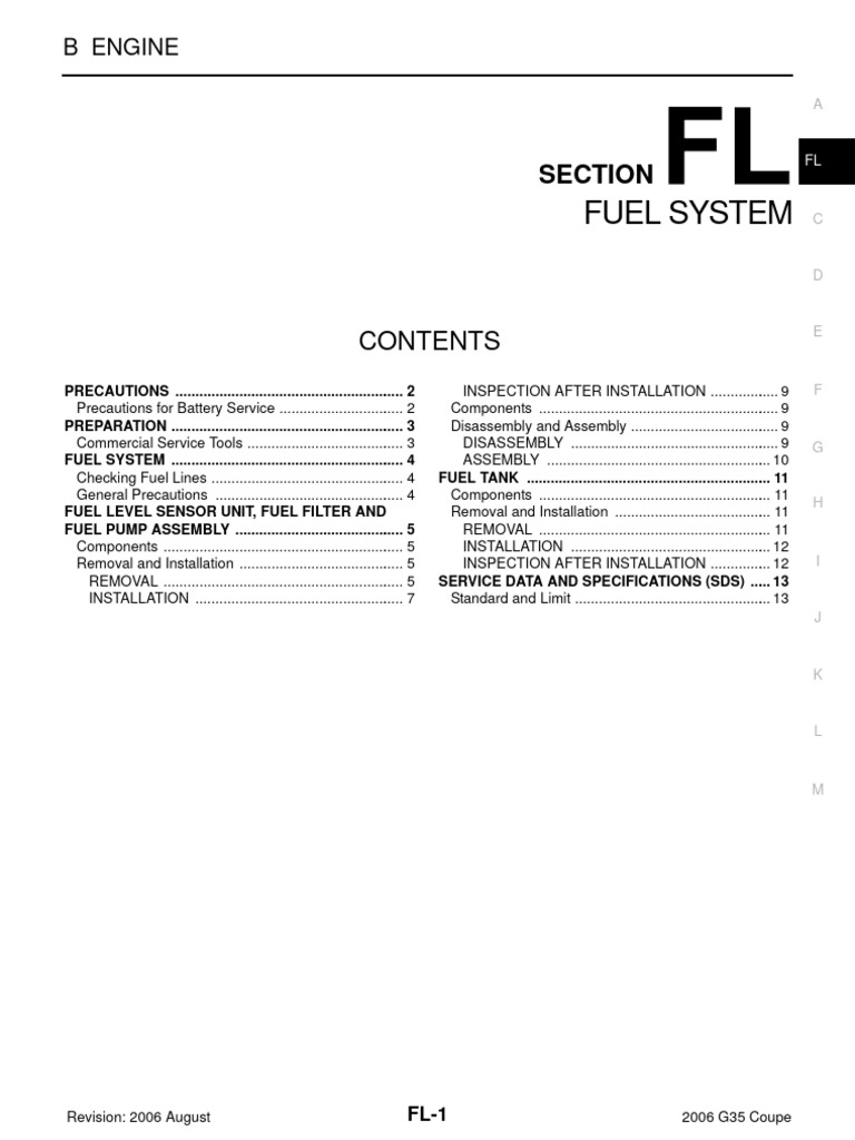 Fuel System | PDF | Electrical Connector | Gasoline