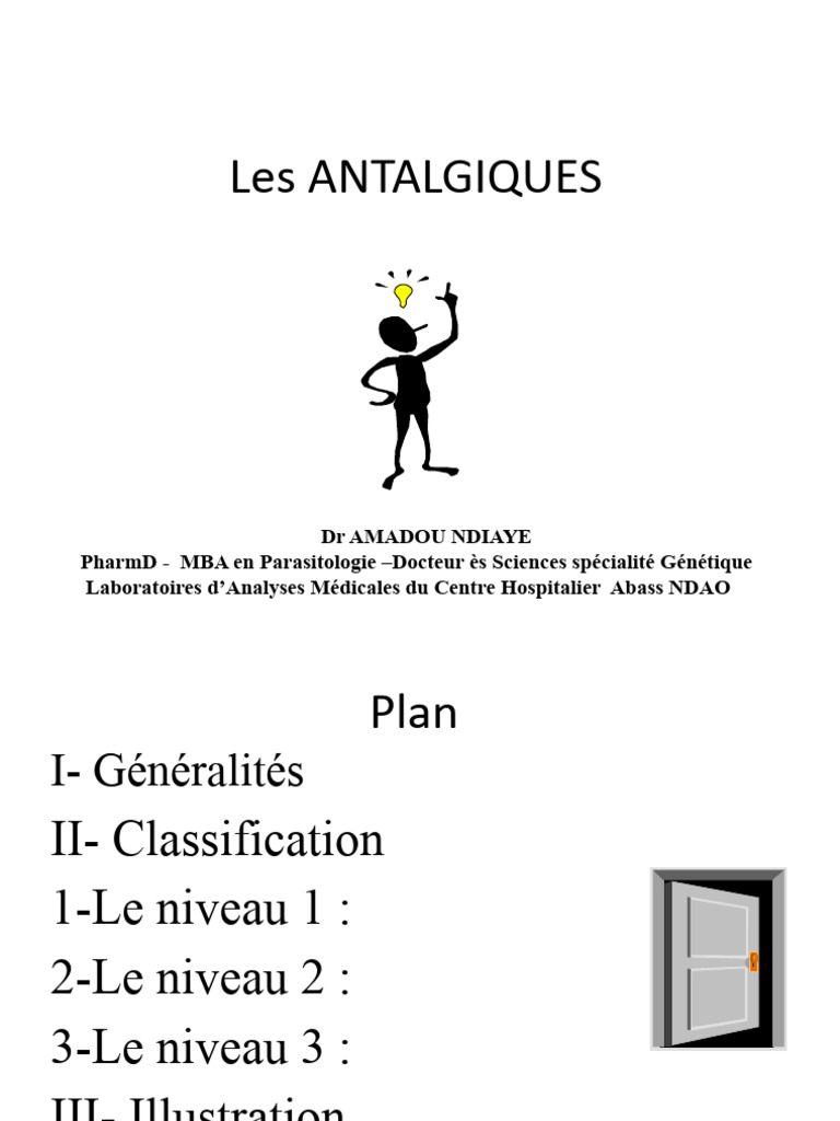 Les Antalgiques | PDF