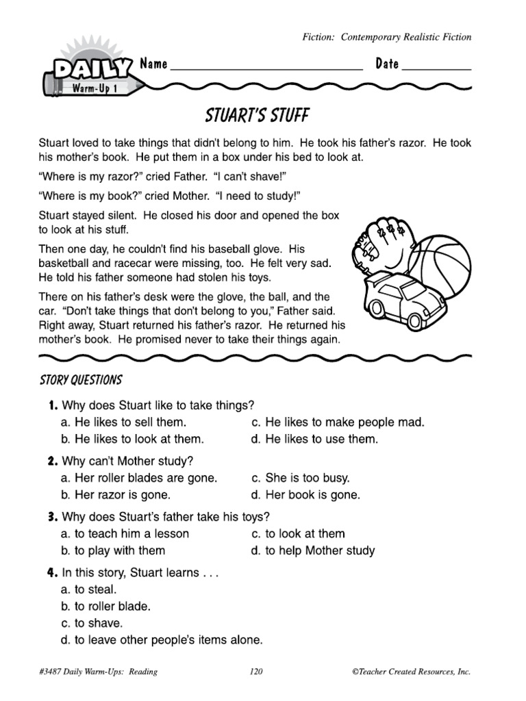 READING - Stuarts stuff | PDF