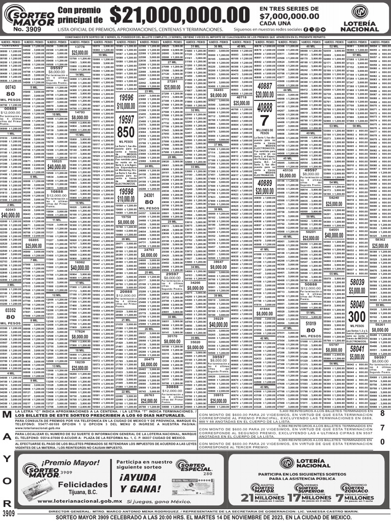 Mayor 3909 | PDF