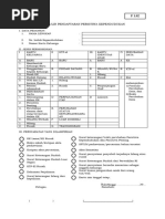 Formulir F-1.01 Dan Petunjuk Pengisian | PDF