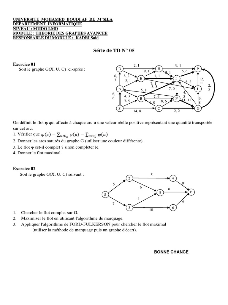 TH.G TD05 2020 | PDF