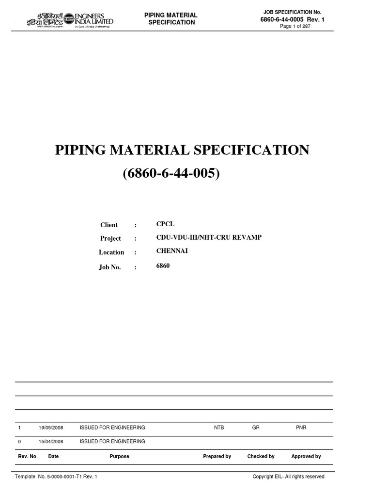 Pms Eil CPCL | PDF | Vacuum | Hydrocarbons