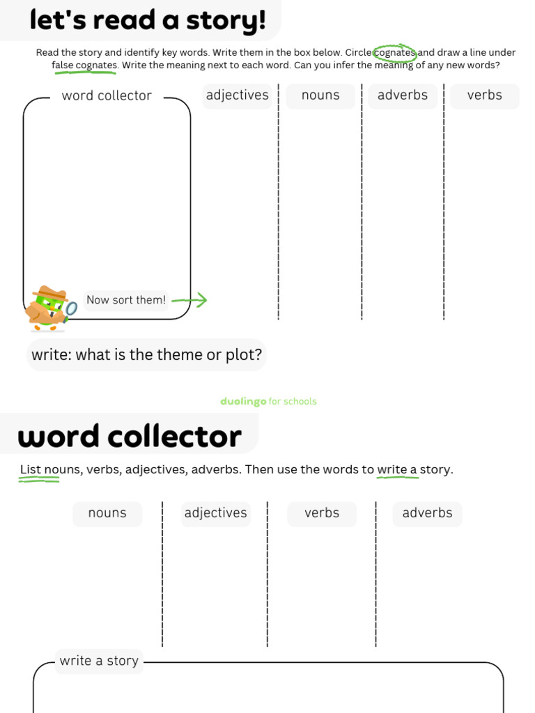 Read A Story, Write A Story | PDF | Adverb | Adjective