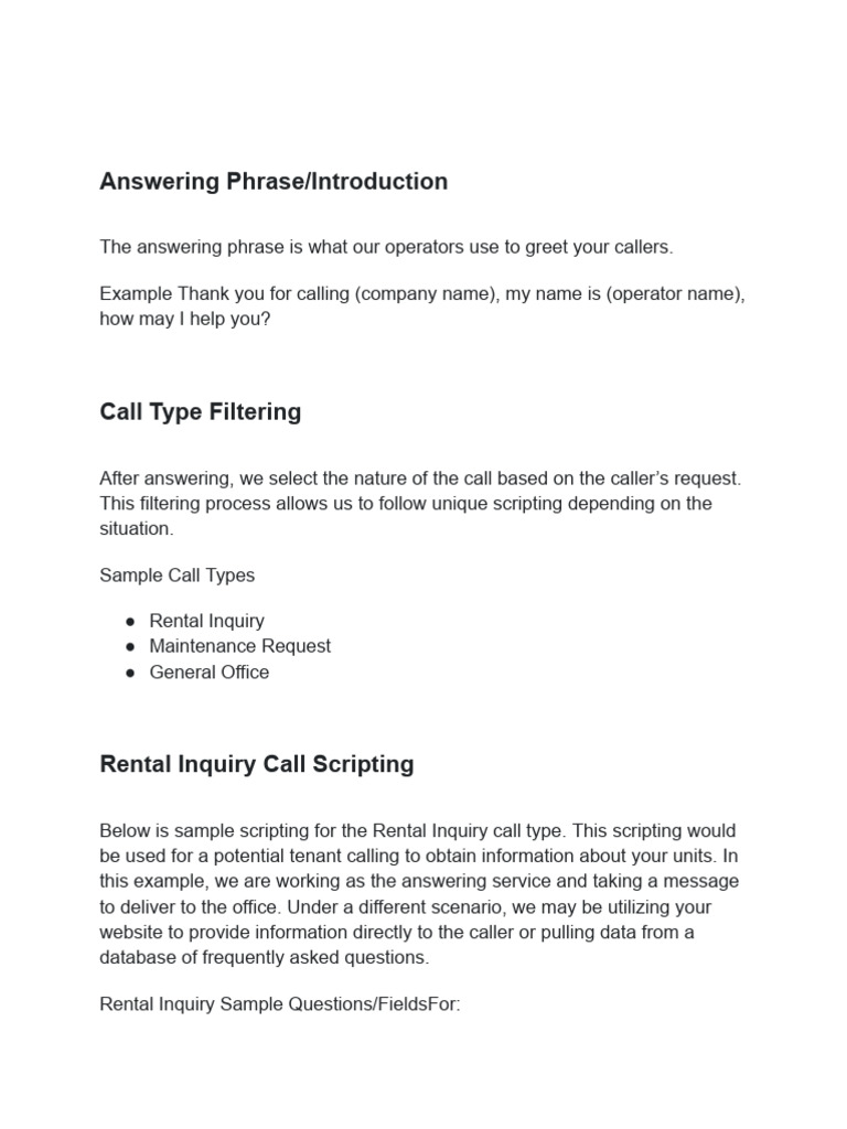 Script Examples | PDF