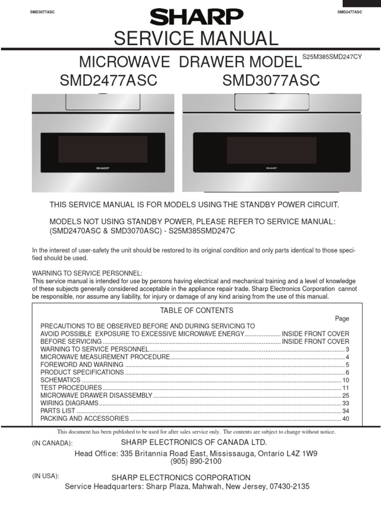 SMD24 3077asc SM | PDF | Power Supply | Capacitor