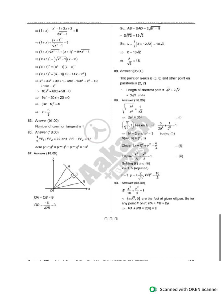 FTS 03 Maths Practice Questions | PDF