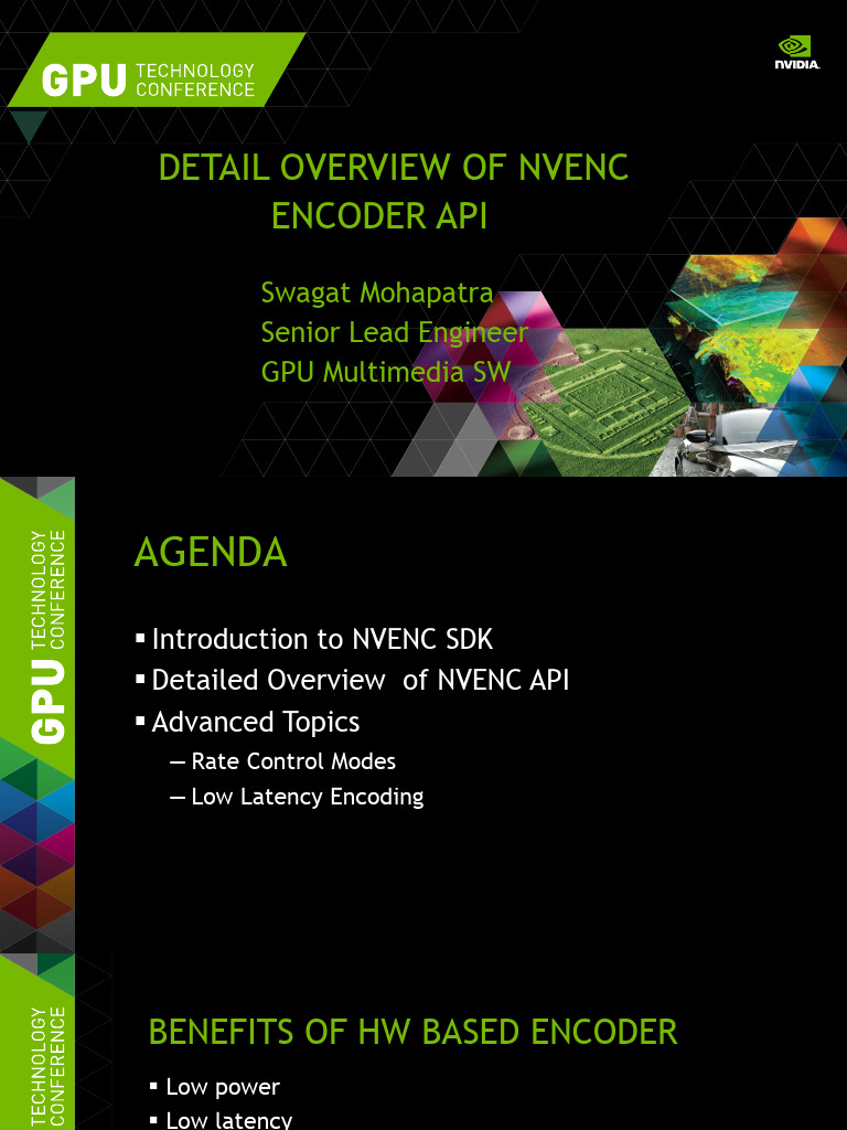 S4654 Detailed Overview Nvenc Encoder Api | PDF