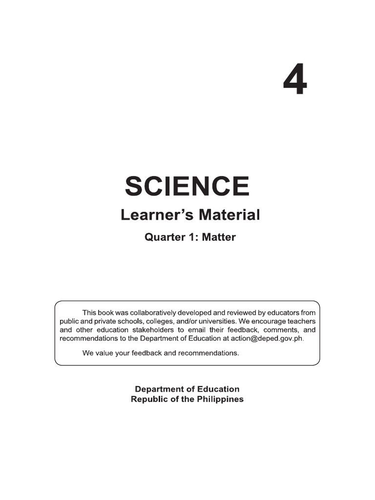 Science 4 | PDF