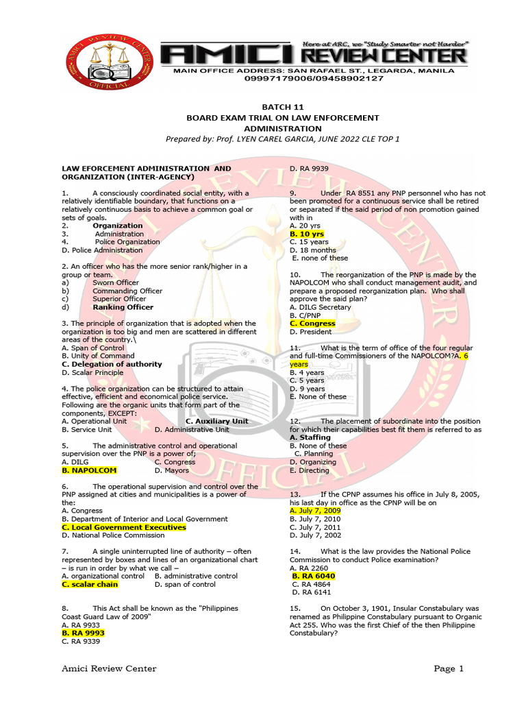B11 Lea Bet 250 Items | PDF