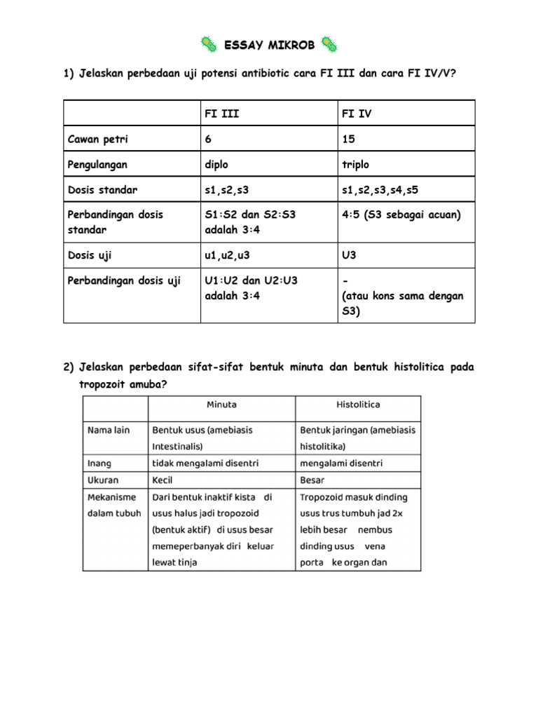 Essay Mikrob | PDF
