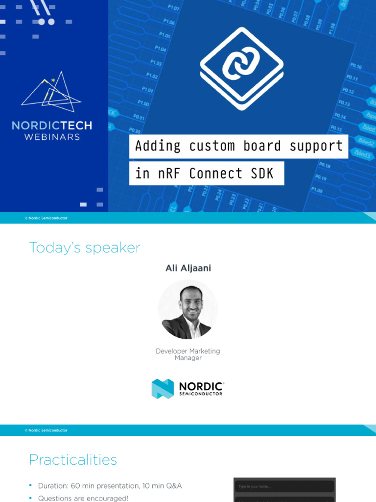 Adding Custom Board Support in NRF Connect SDK | PDF