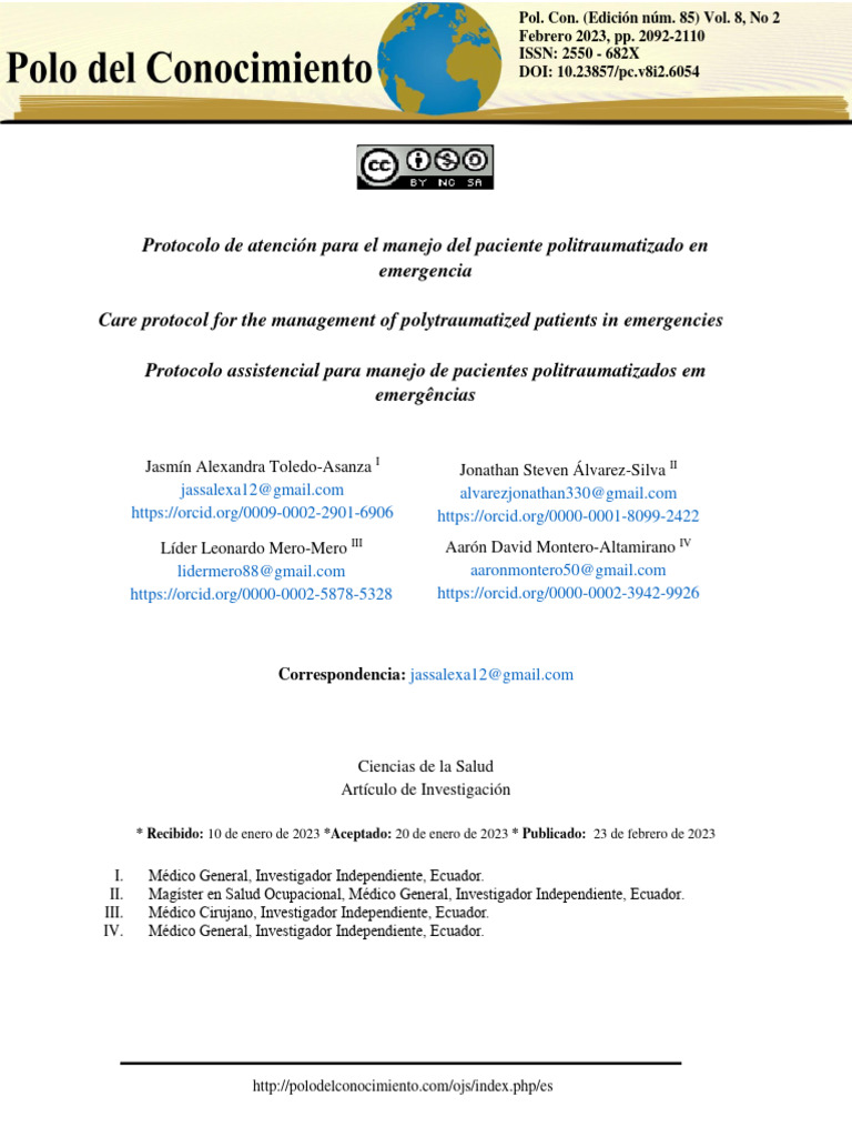 Jasmín Alexandra Toledo-Asanza Jonathan Steven Álvarez-Silva | PDF ...