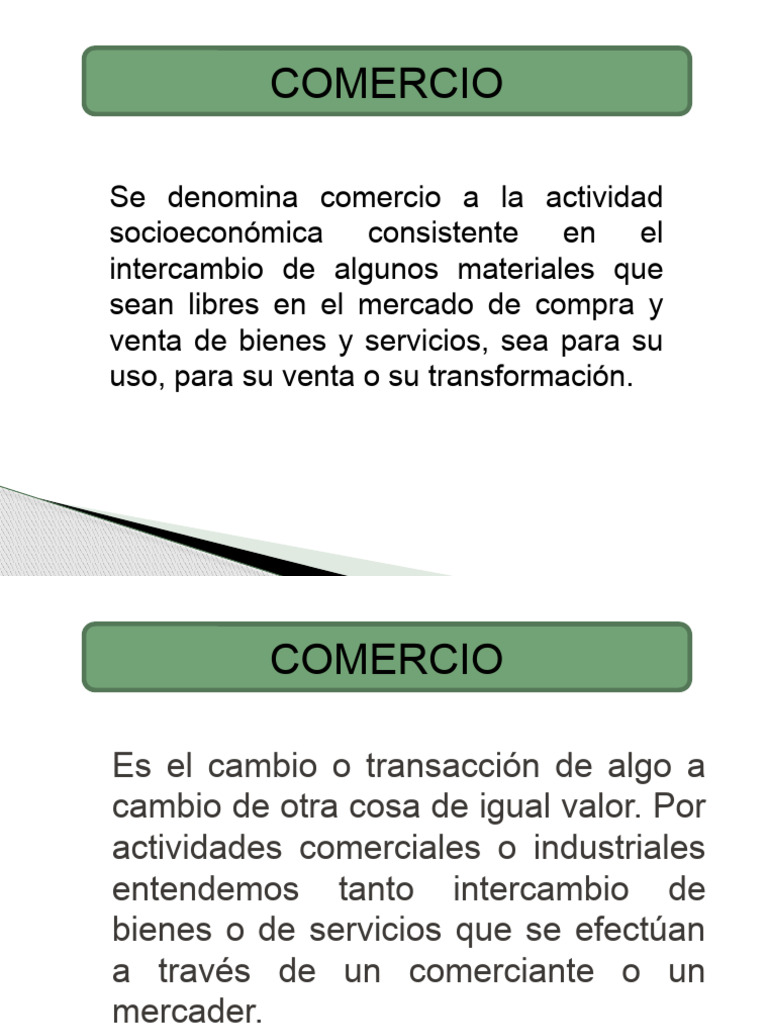 COMERCIO | PDF | Comercio | Moneda