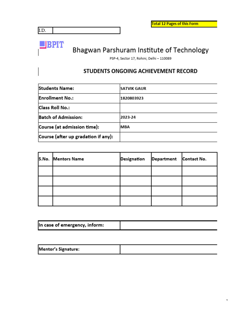 SAR Booklet | PDF